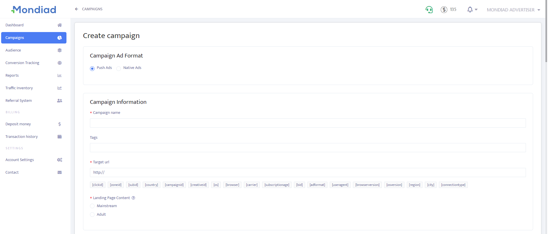 [A] HOW IT WORKS: How to Create an Ad Campaign - Mondiad Blog