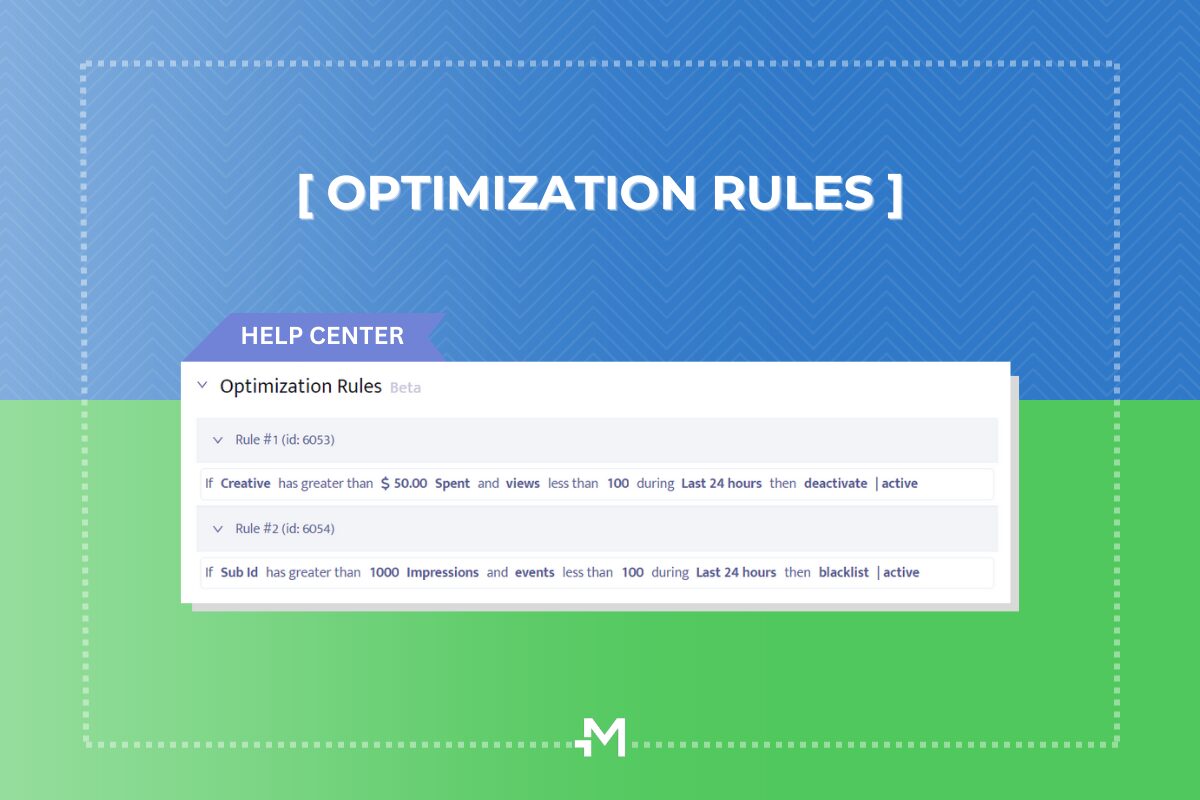 New Feature for Mondiad Advertisers: Smart Optimisation Rules - Mondiad Blog