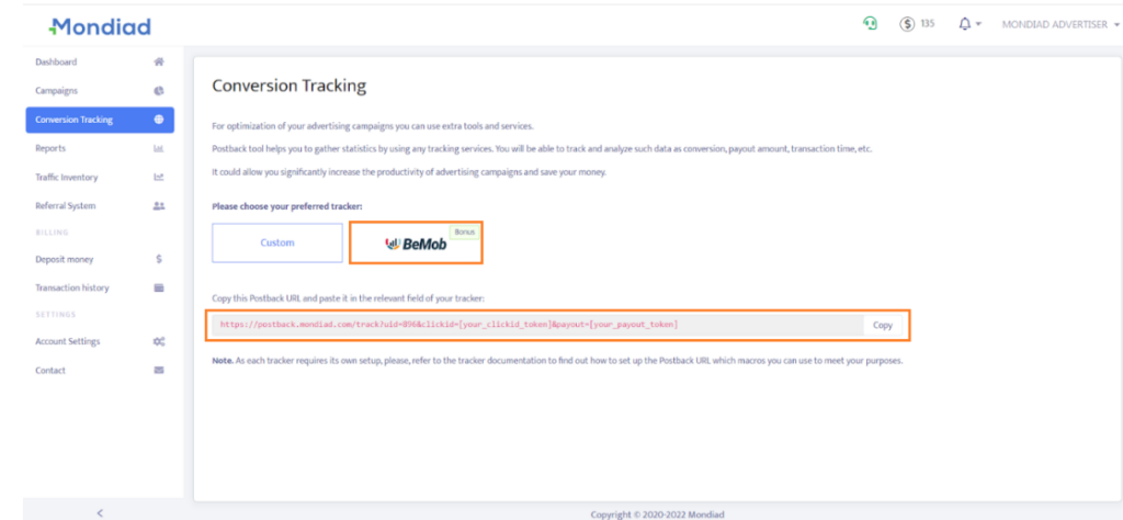 New Partnership: Track your Mondiad Ad Campaigns with BeMob! - Mondiad Blog