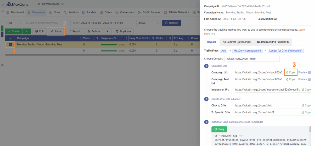 New Partnership: Track your Mondiad Ad Campaigns with MaxConv ...